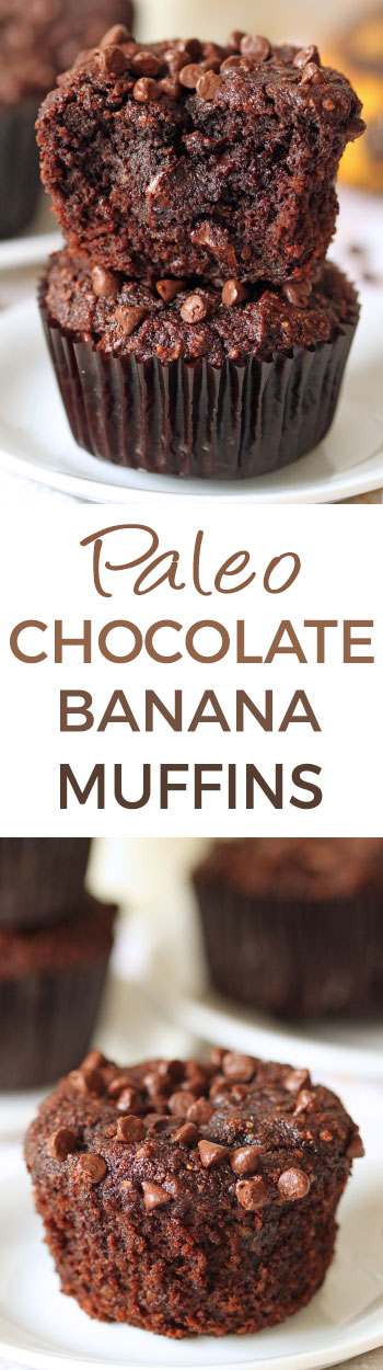 paleo-chocolate-banana-muffins-collage - Texanerin Baking