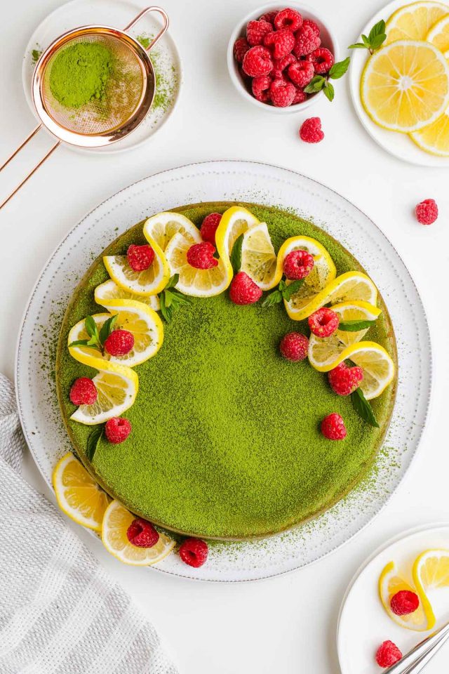 Matcha Cheesecake - Texanerin Baking