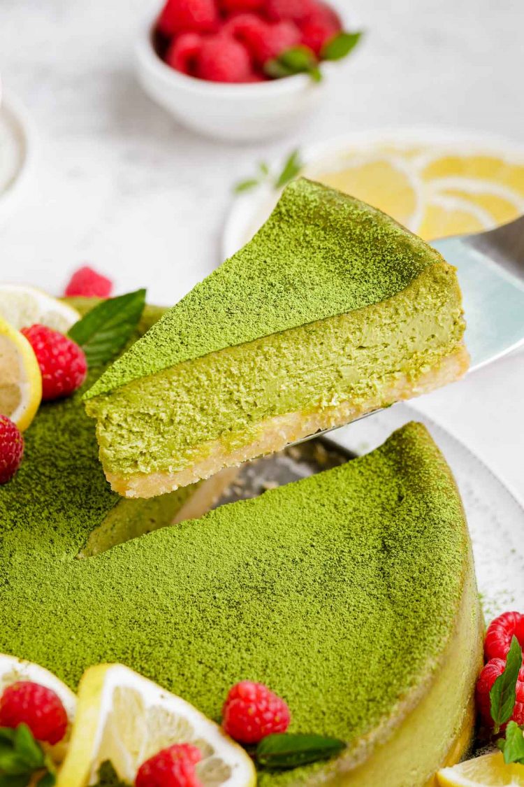 Matcha Cheesecake - Texanerin Baking