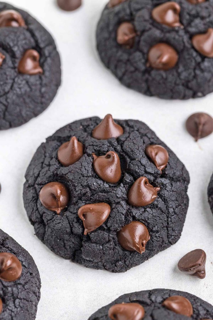 Black Cookies - Texanerin Baking