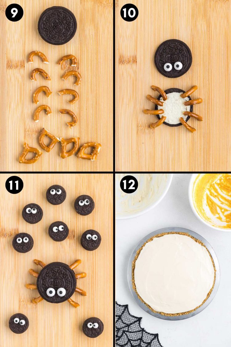 Spider Pie for Halloween - Texanerin Baking