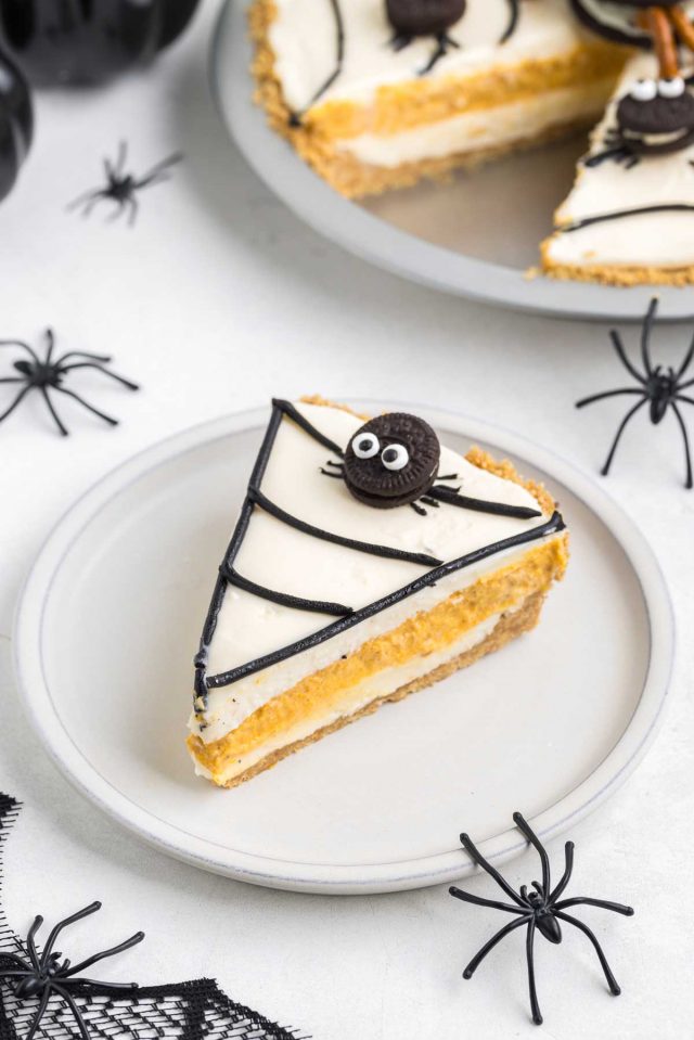 Spider Pie for Halloween - Texanerin Baking