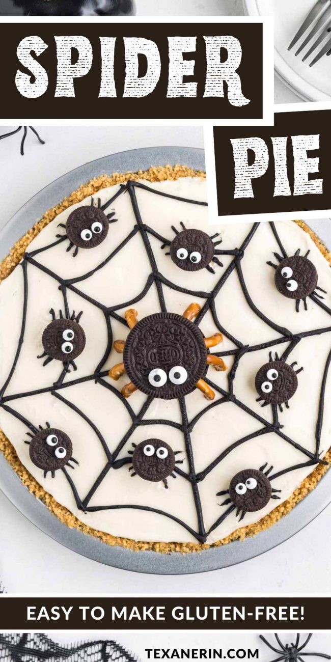 spider pie pin image - Texanerin Baking
