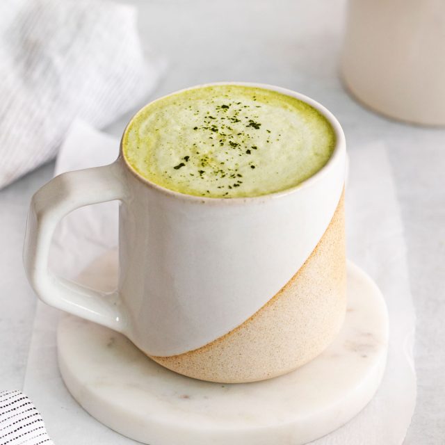 Matcha Tea With Milk - Texanerin Baking