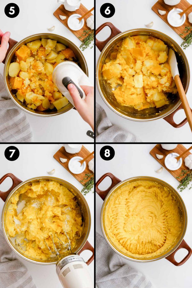 Vegan Squash Mashed Potatoes - Texanerin Baking