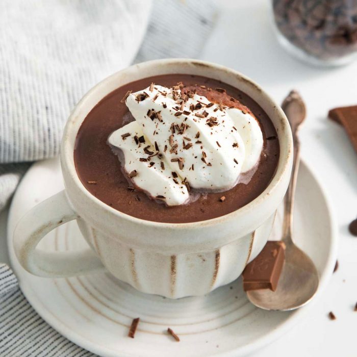 French Hot Chocolate - Texanerin Baking