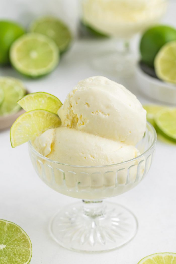 Lime Ice Cream - Texanerin Baking