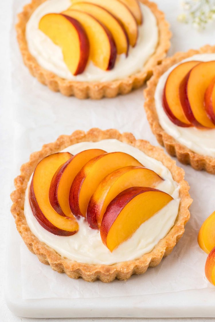 Peach Tartlets - Texanerin Baking