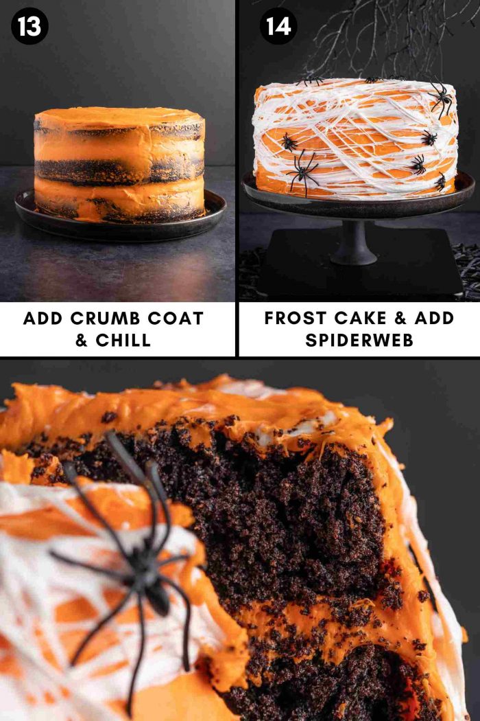 Spiderweb Cake - Texanerin Baking