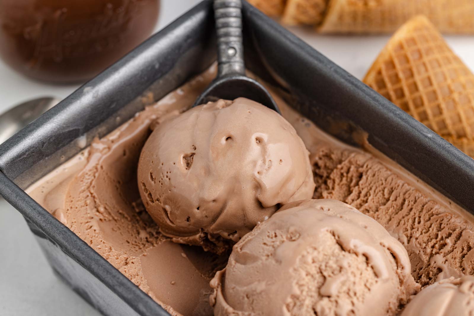 Nutella Ice Cream - Texanerin Baking